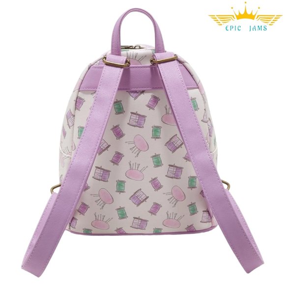 Loungefly | Bags | Loungefly Disney Tangled Pascal Sewing Mini Backpack ...